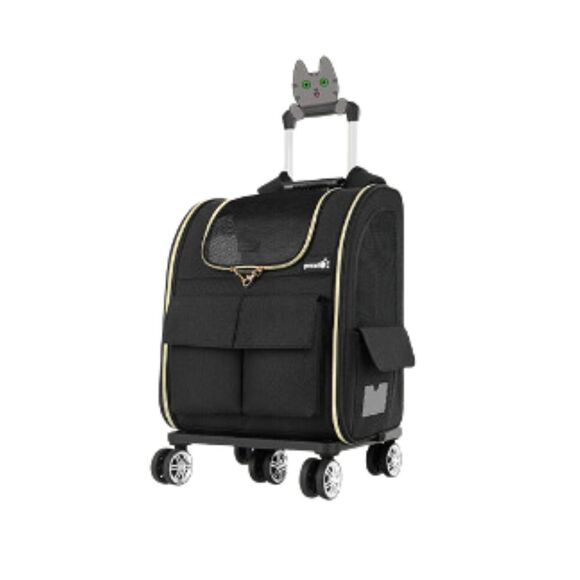 Dog | Rolling Pet Travel Carrier Multifunction Backpack 36 Wheels Pets ...